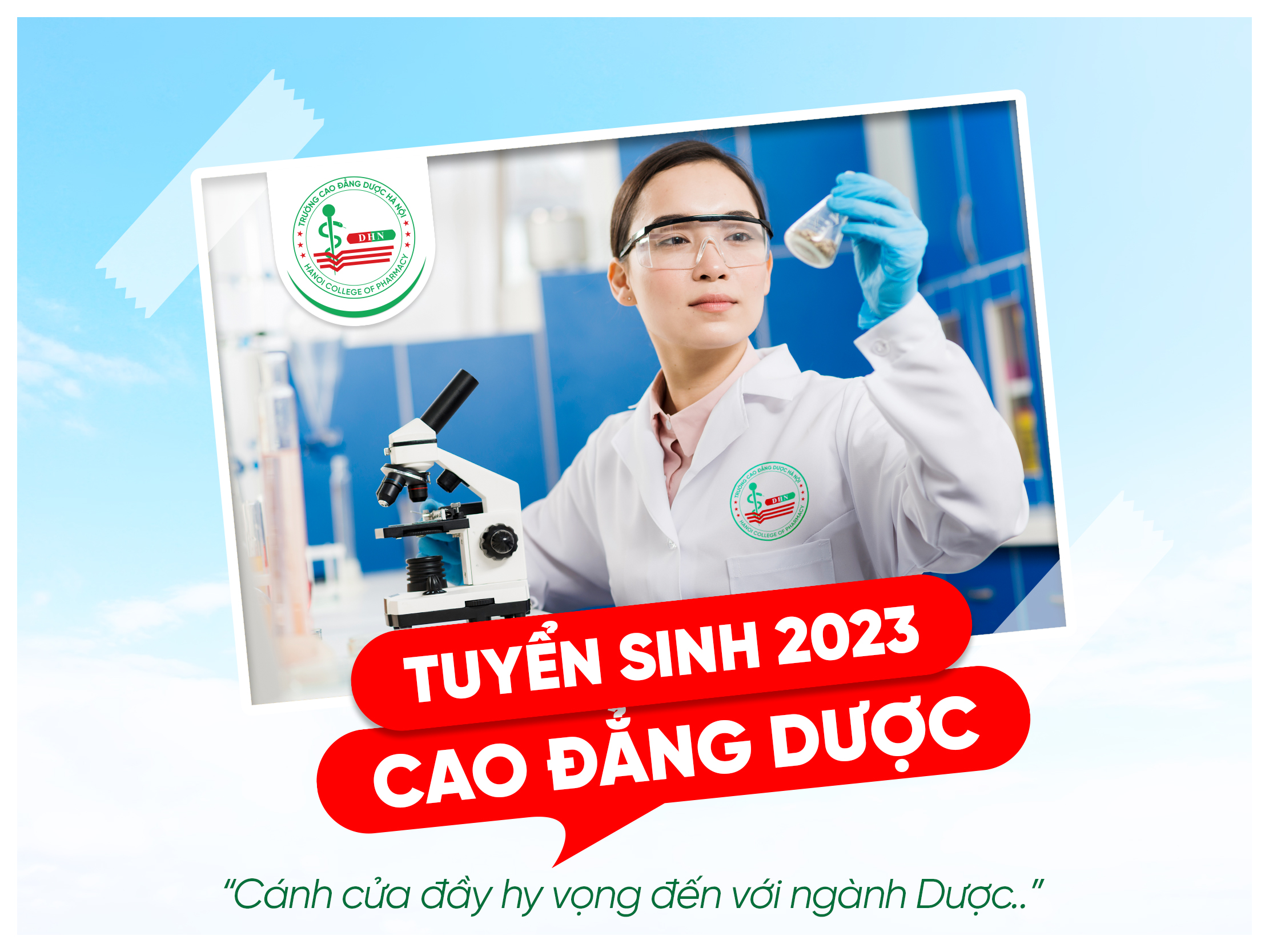 Tuyển bổ sung chỉ tiêu năm 2023 Trường Cao đẳng Dược Hà Nội